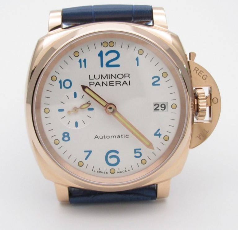 Luminor Due 3 Days Oro Rosso 38mm PAM 00756 | La Replica Rolex Perfecta ...