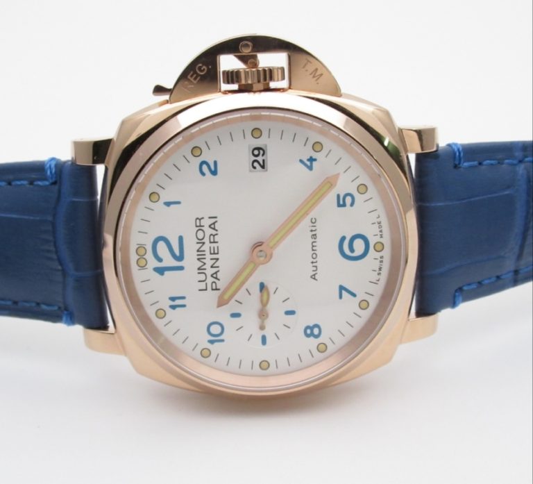 Luminor Due 3 Days Oro Rosso 38mm PAM 00756 | La Replica Rolex Perfecta ...