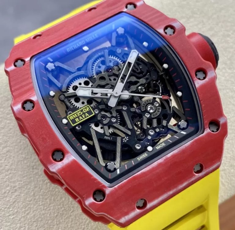 RICHARD MILLE RM35-02 NTPT BRAZALETE AMARILLO | La Replica Rolex ...